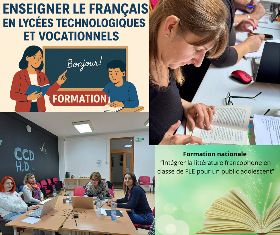 Cycle de formations nationales en Roumanie - Parlons français